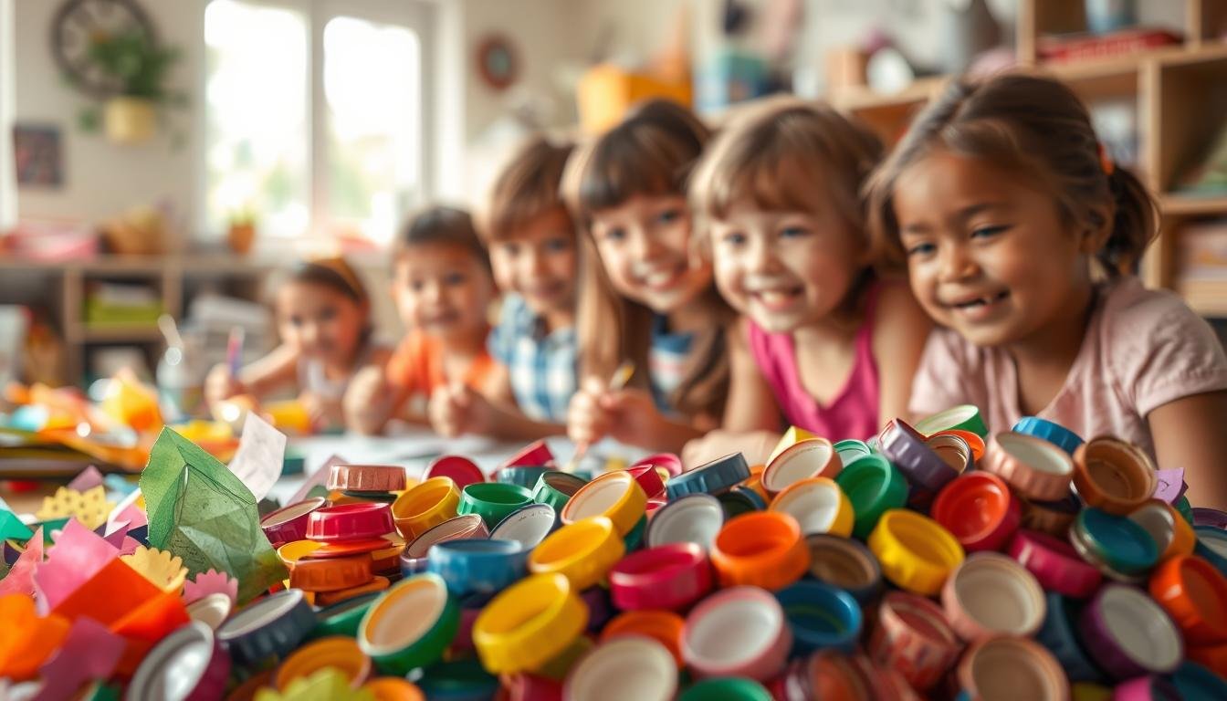 10 Easy Crafts for Kids Using Recycled Materials