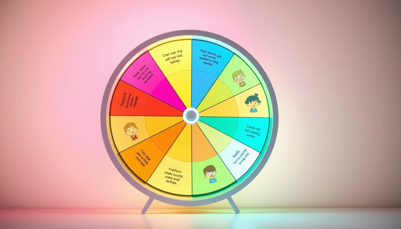 Kid-Friendly Emotion Wheel: Colors, Examples & Reflection Prompts